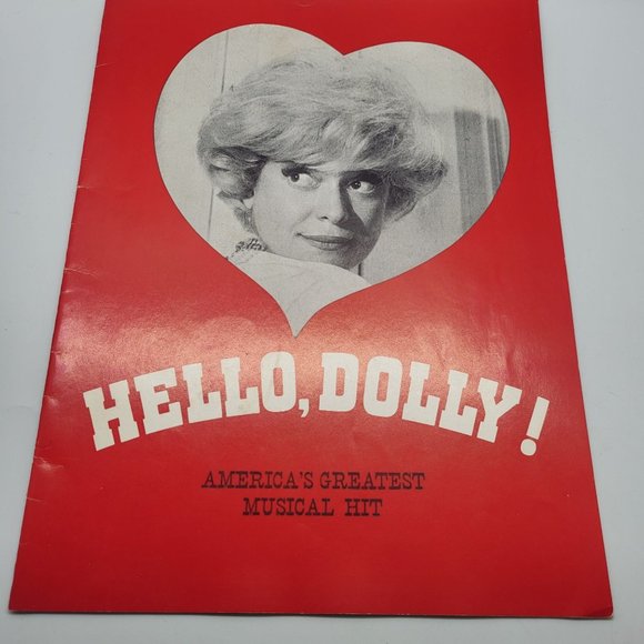 Unbranded | Other | Hello Dolly Carol Channing Vintage Musical Program ...